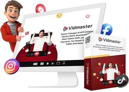 VidMaster Review: Create Reels & Shorts Using Just 1 Keyword